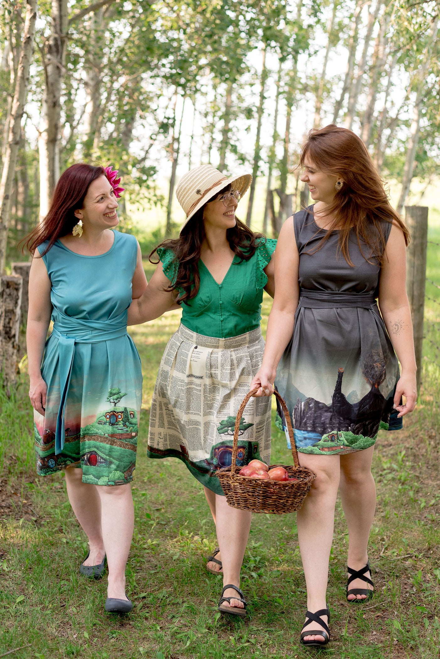 The Shire Tie Wrap Dress — Kay Pop Art Studio