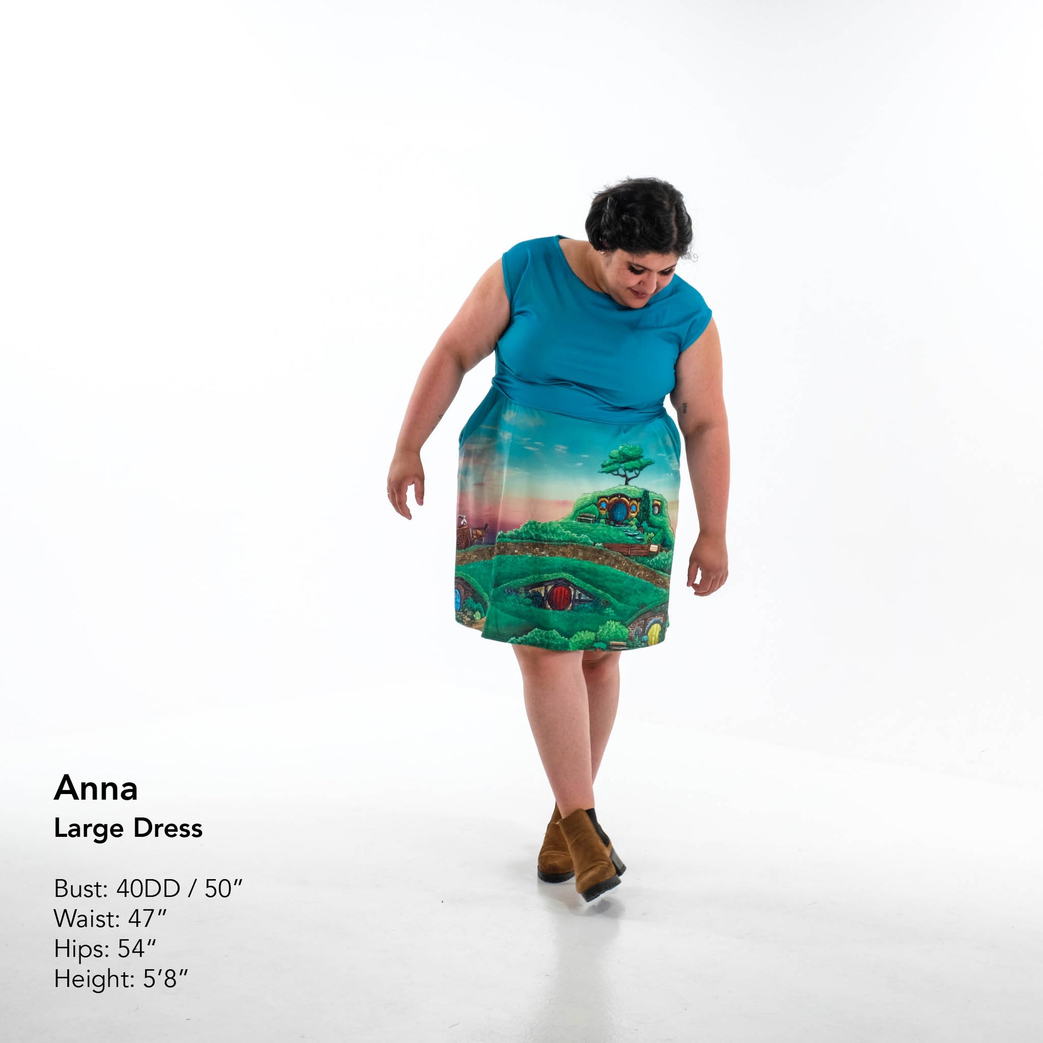 The Shire Tie Wrap Dress — Kay Pop Art Studio